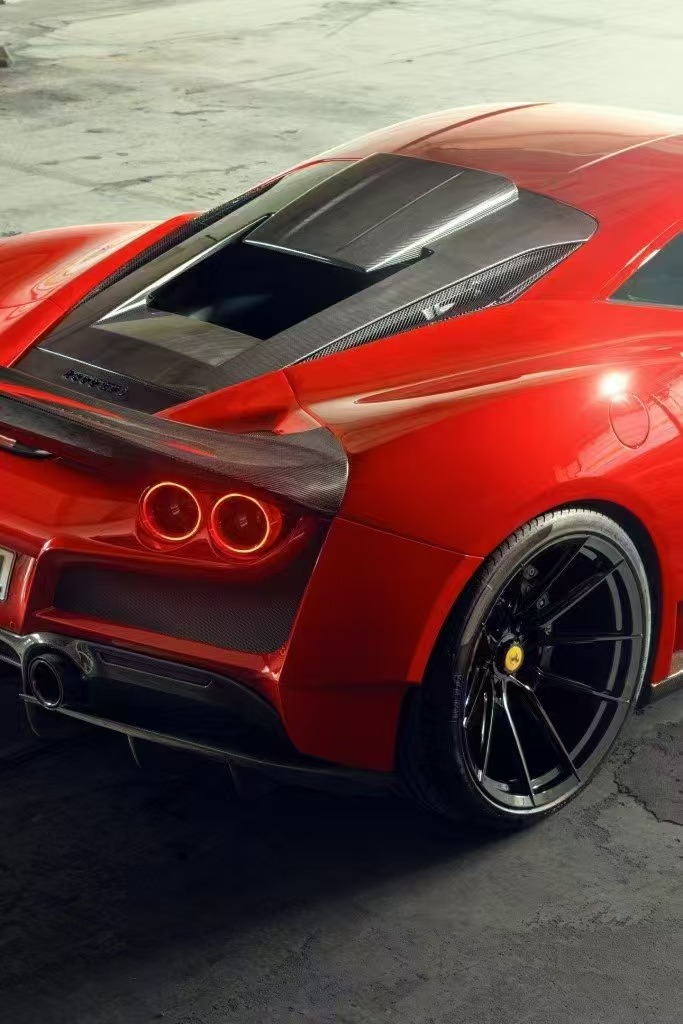 Ferrari F8 Upgrade NLargo Style Wide Body Partial Carbon Fiber Body Kit ...