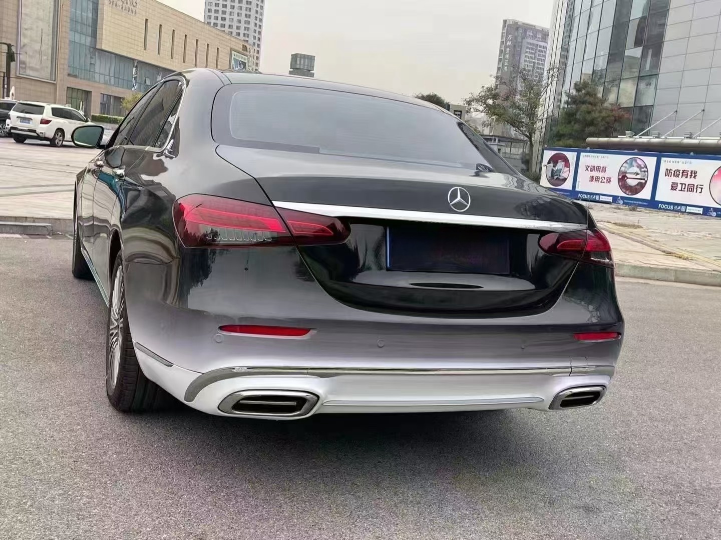 Mercedes-Benz W214 E-class Upgrade BBS Body Kit Front Bumper Front ...