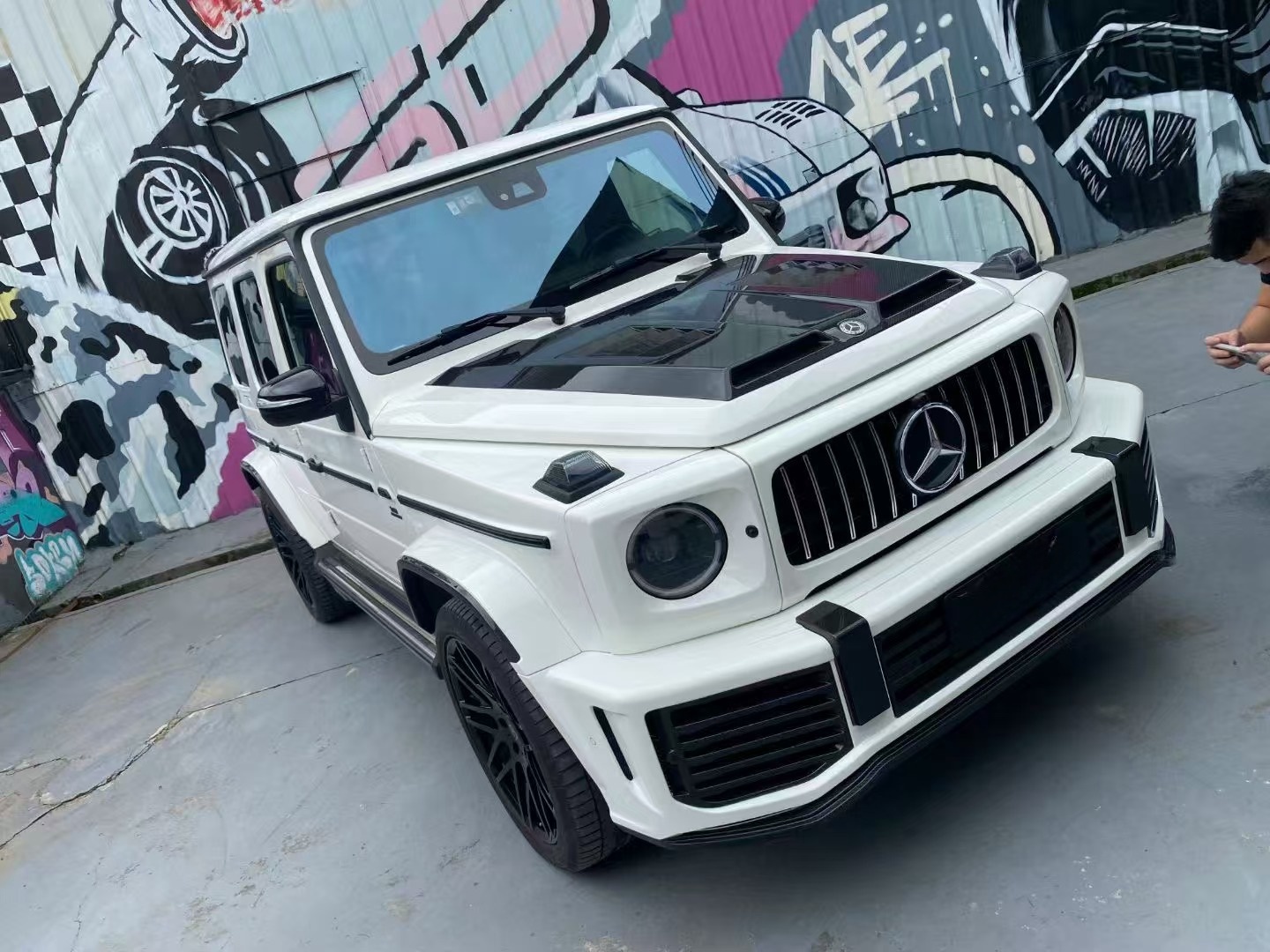 Mercedes-Benz W464 G-Class Upgrade UB Style Body Kit Front Bumper Rear ...