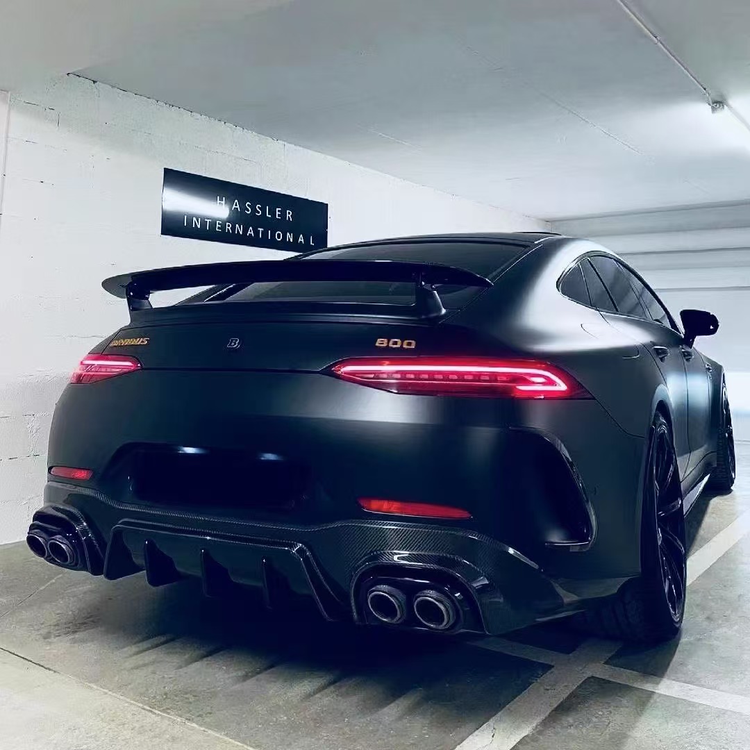 Mercedes-Benz C190 AMG-GT 4Door Upgrade BBS Style Body Kit Front Lip ...