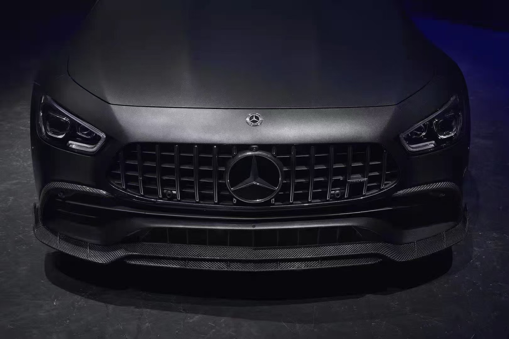 Mercedes-Benz C190 AMG-GT 4Door Upgrade LD Style Body Kit Front Lip ...
